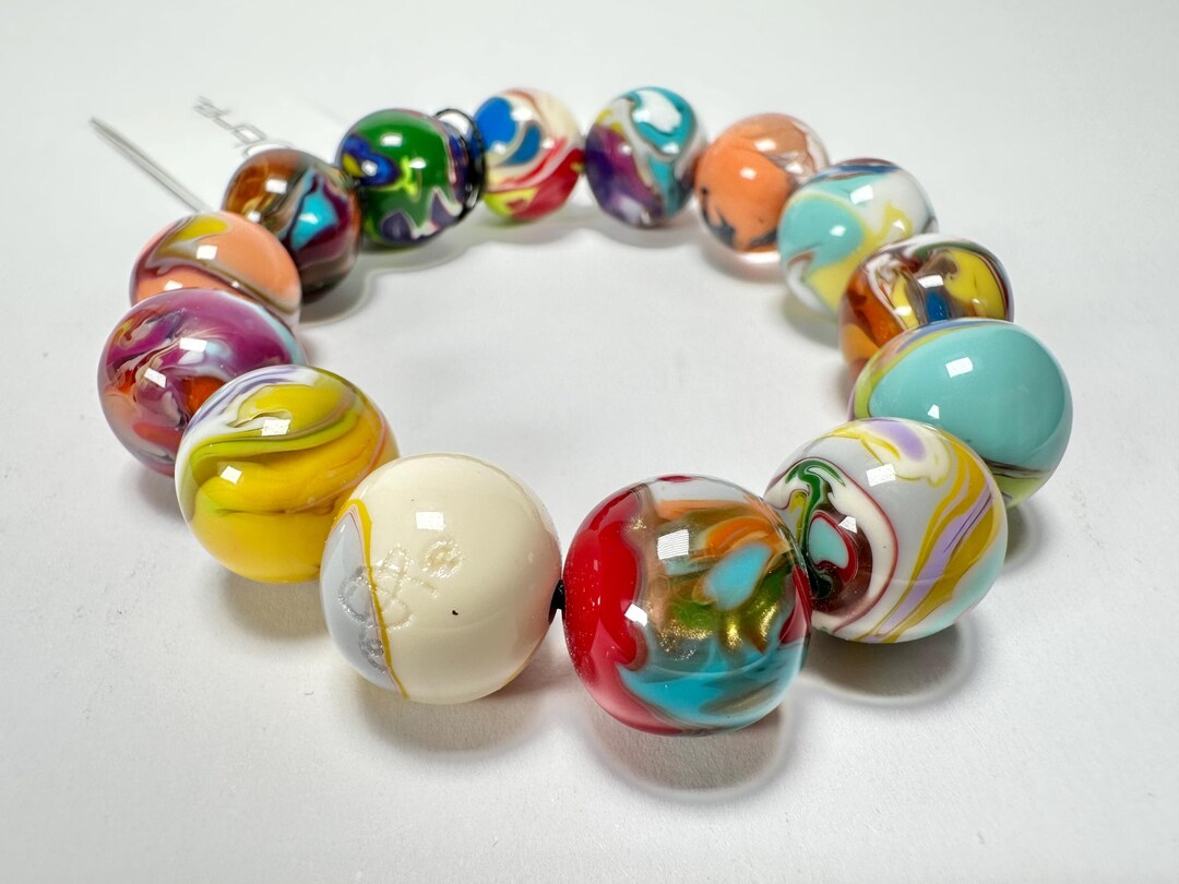 Sobral - Planets "orbitalis" Pollock Elasticated Resin Bracelet ...