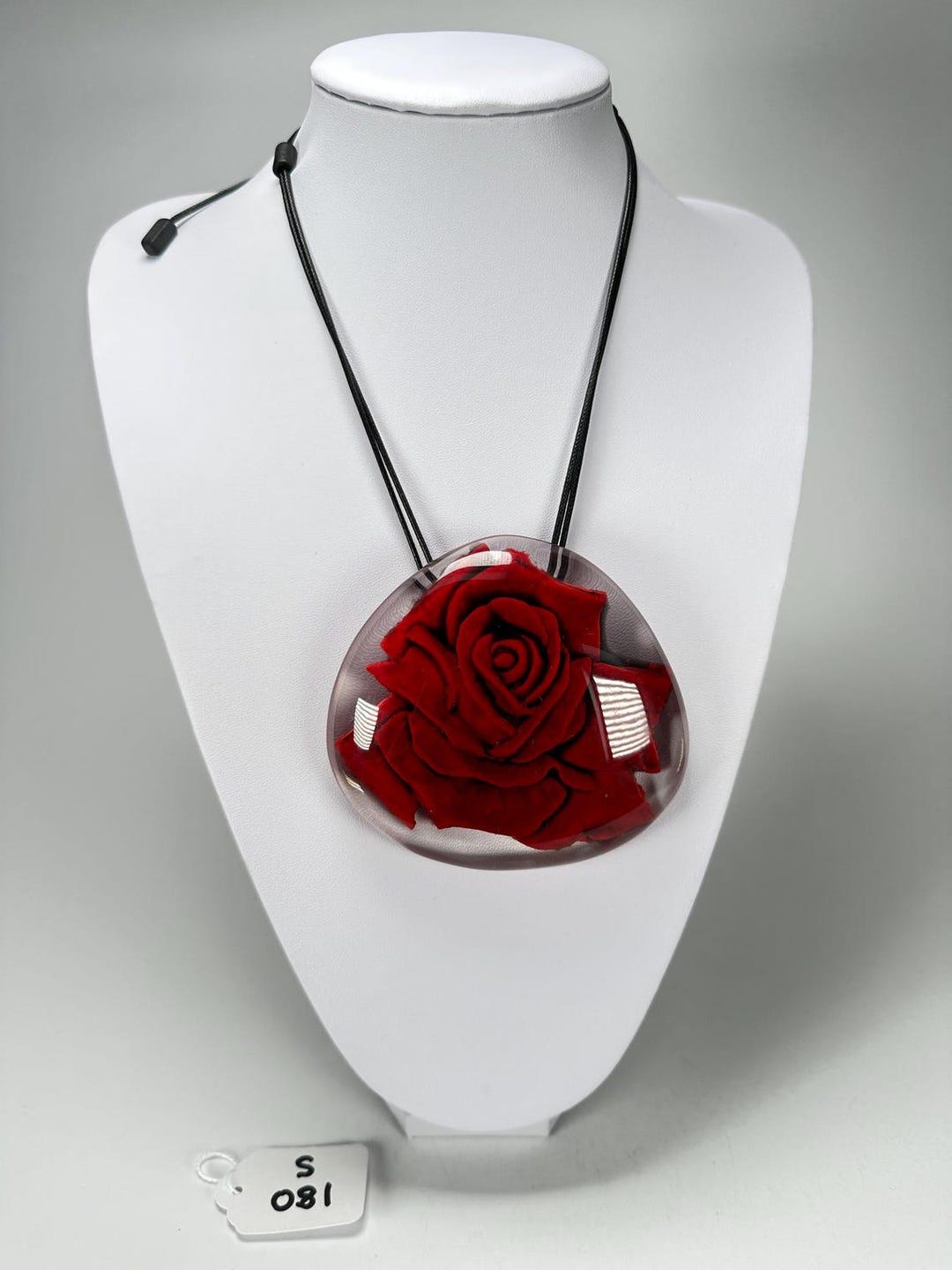 Official Sobral - Roses "wow" Resin Necklace ( 003847 ) - Etsy