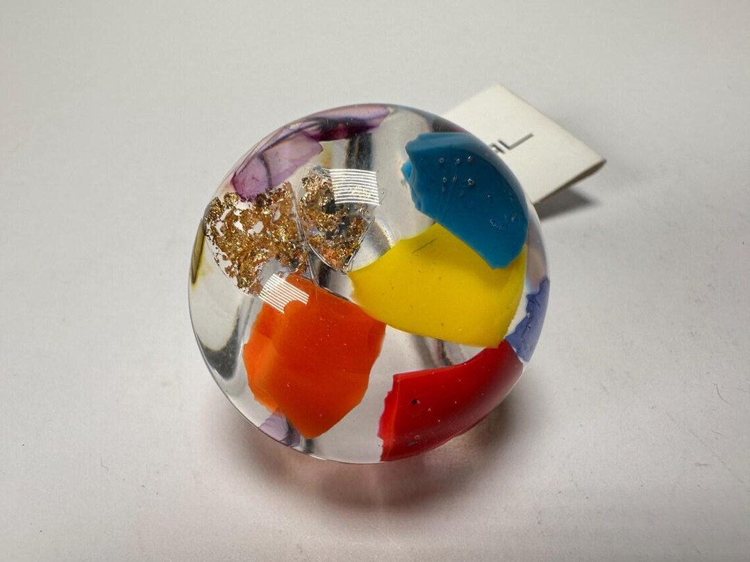 Official Sobral Past Present "corcovado" Resin Ring 003259 Size UK S ...