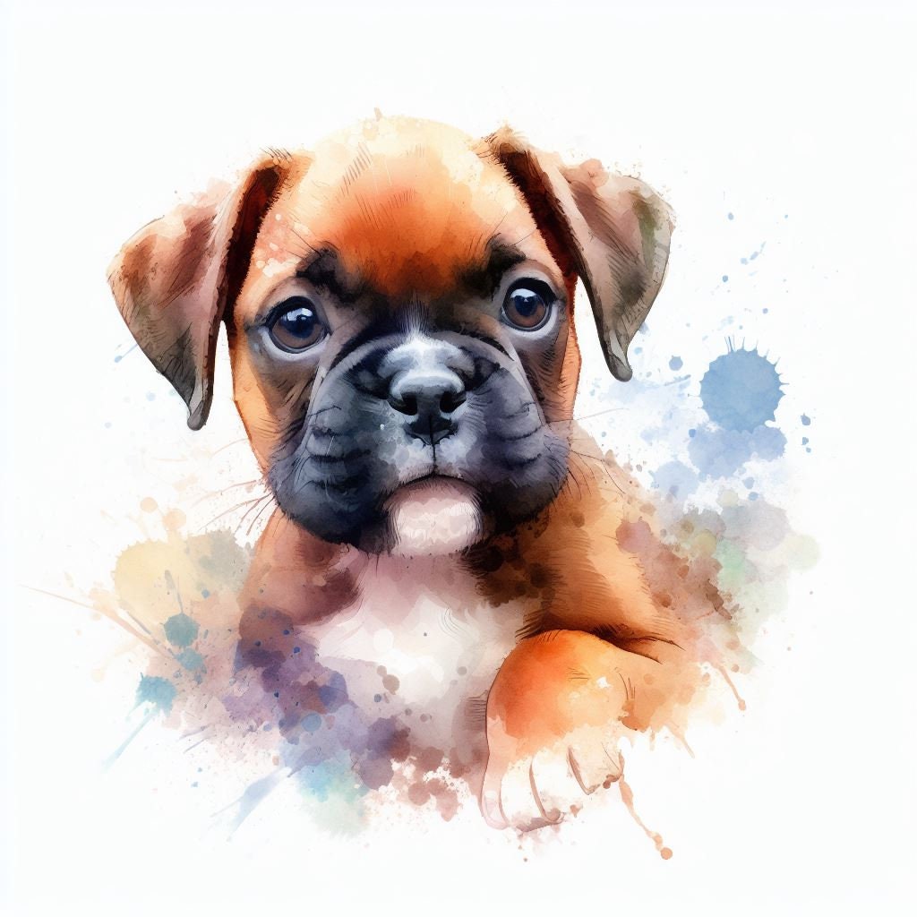 20 Baby Puppies on Clipart, Digital Download, Scrapbooking, Cute ...