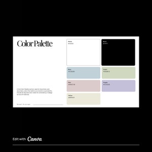 Brand Guidelines Presentation Template | DIY Rainbow Visual Strategy ...