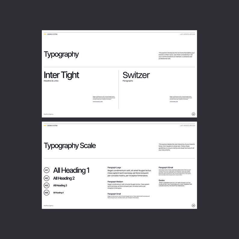 Brand Guide Presentation | Graphic Design & Marketing Strategy Template ...