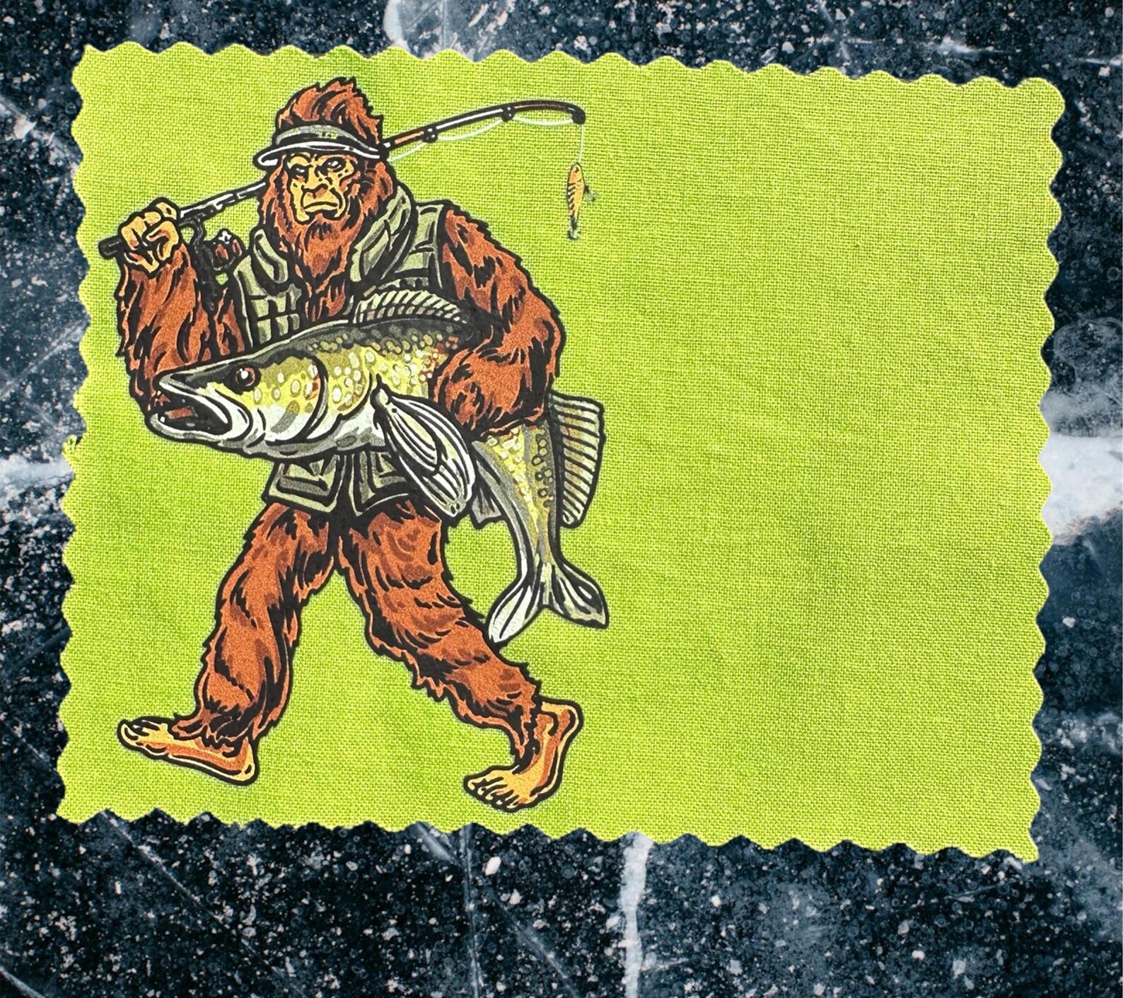 Bigfoot Walley Tip up Flags Set of 3 - Etsy