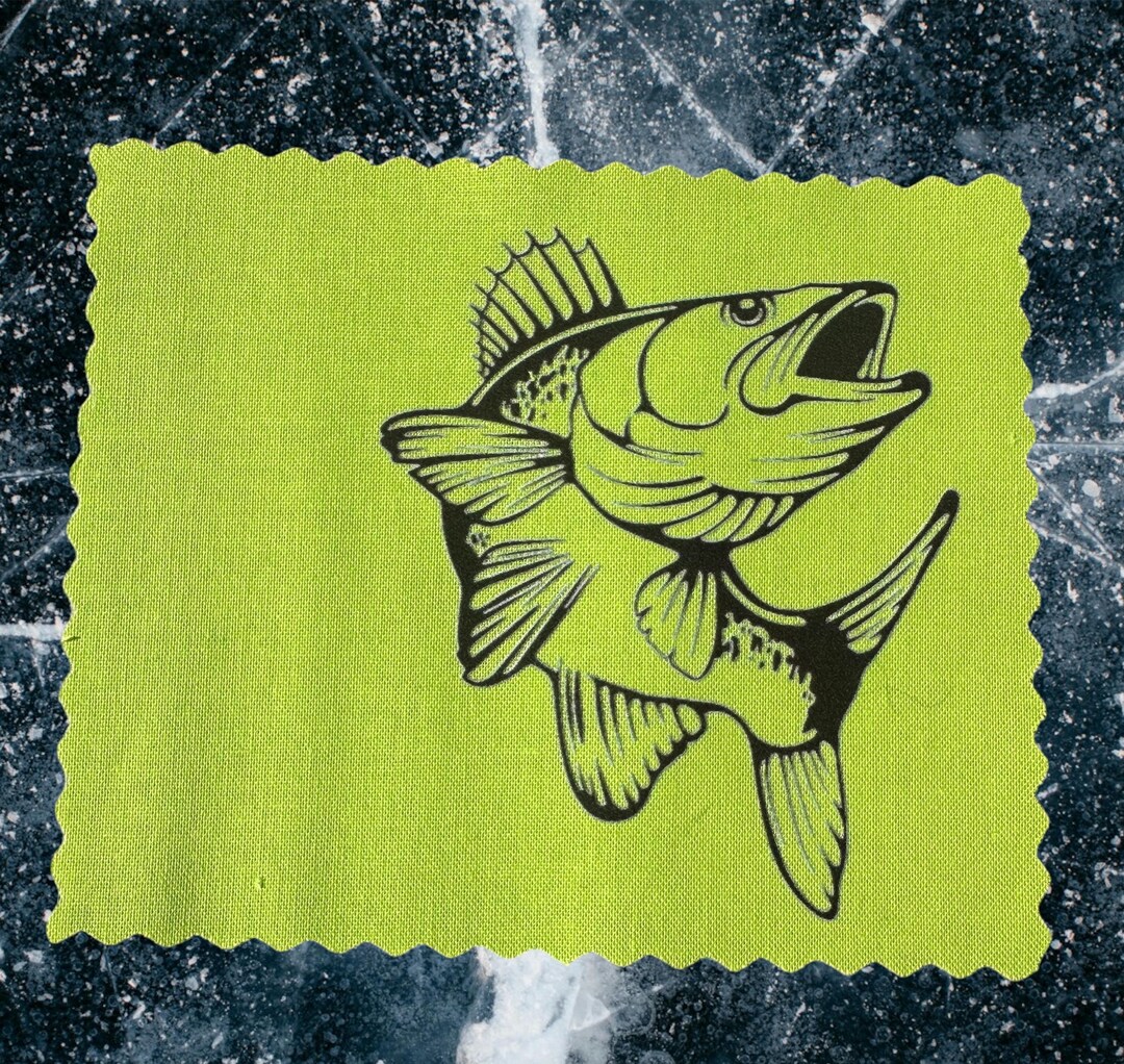Walleye Tip up Flags. Set of 3 - Etsy
