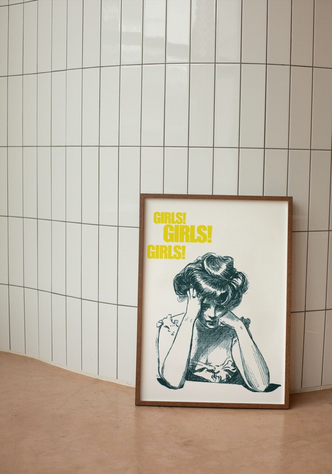 Girls! Digital Print - Etsy