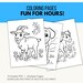Farm Animals Coloring and Activity Book - Etsy