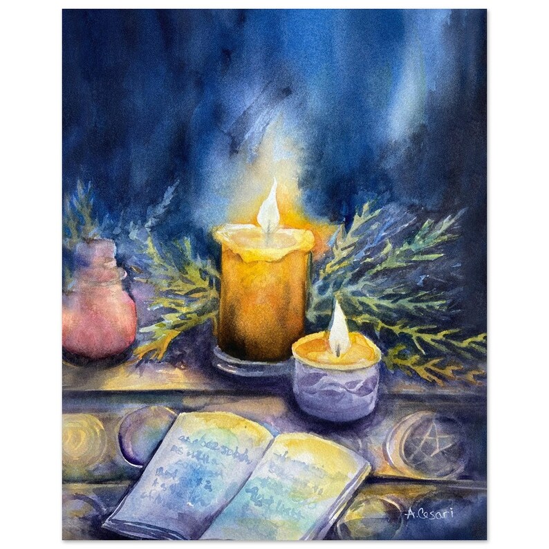 Art Print — Candle Magic - Etsy