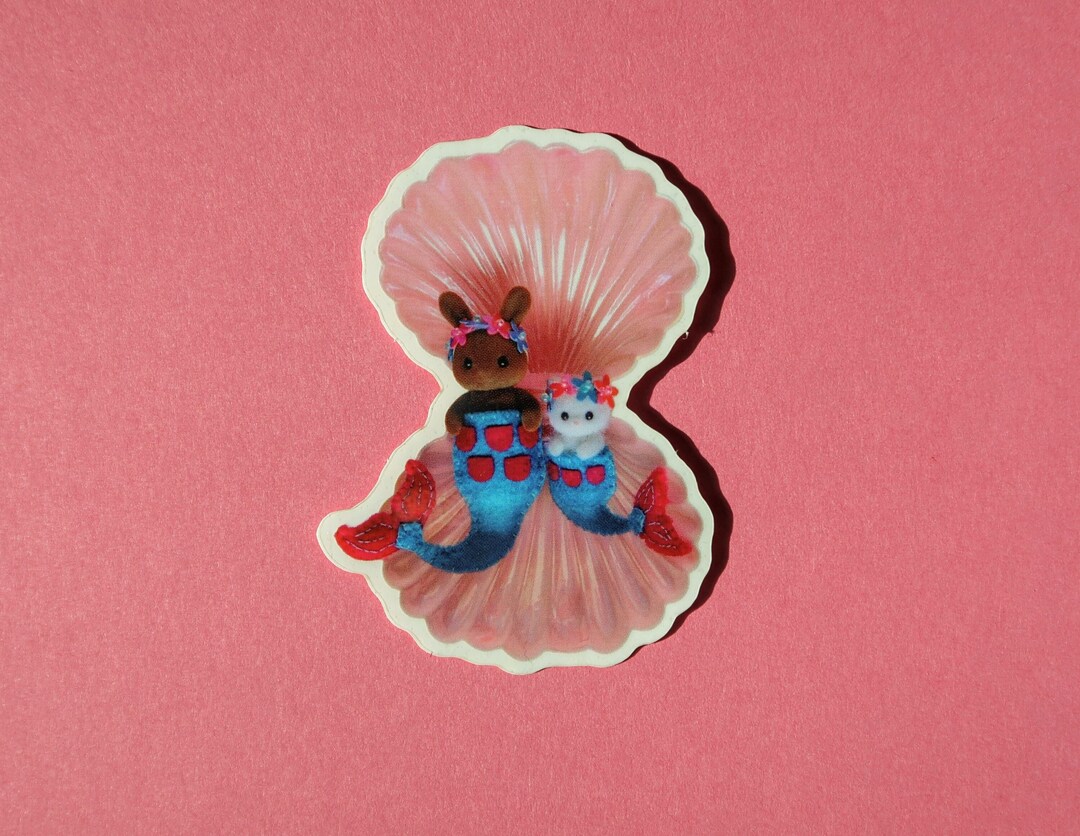 Little Mermaids (transparent Sticker) - Etsy
