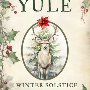 Canva, Workbook, Pagan, Yule, Guidebook, Sabbat, Winter Solstice - Etsy