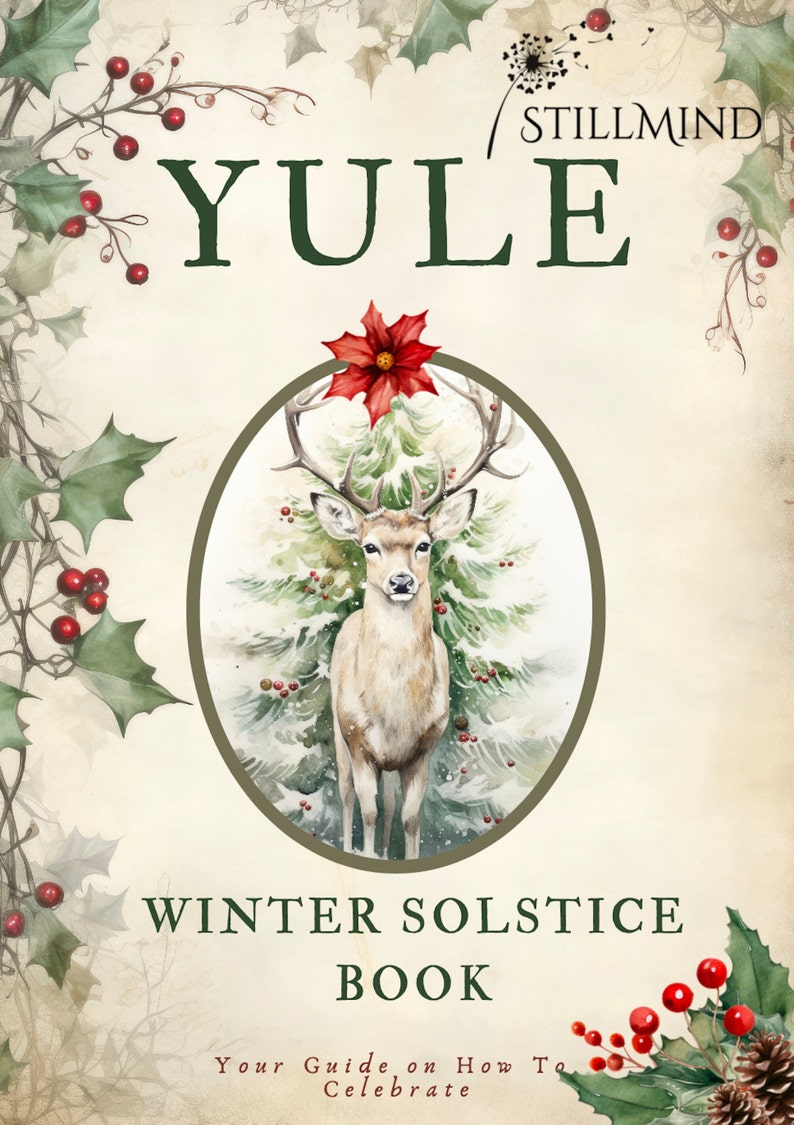 Canva, Workbook, Pagan, Yule, Guidebook, Sabbat, Winter Solstice - Etsy