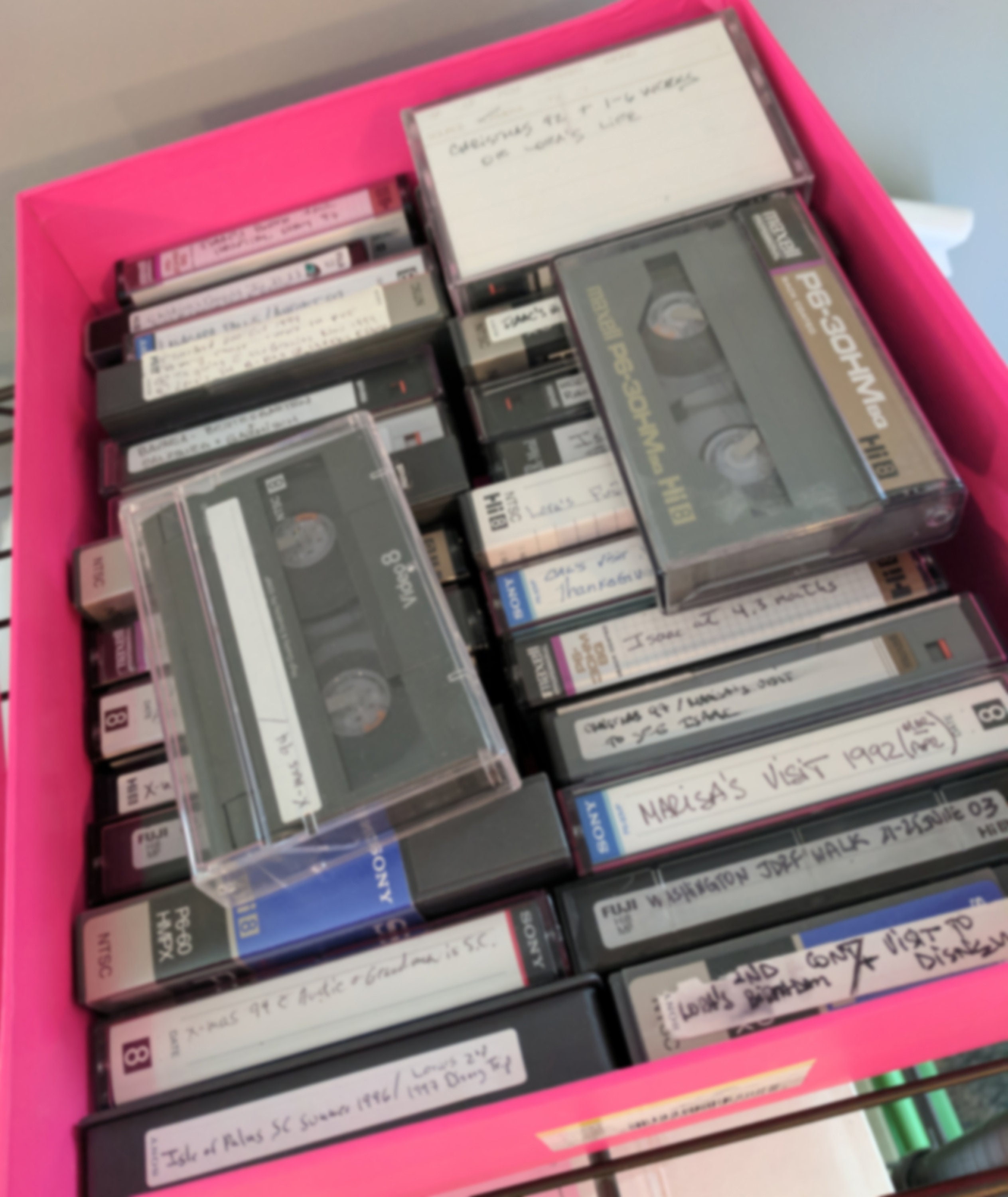 VHS, 8mm, Hi8, SVHS & Minidv Tape Transfer Services Digitized Into ...