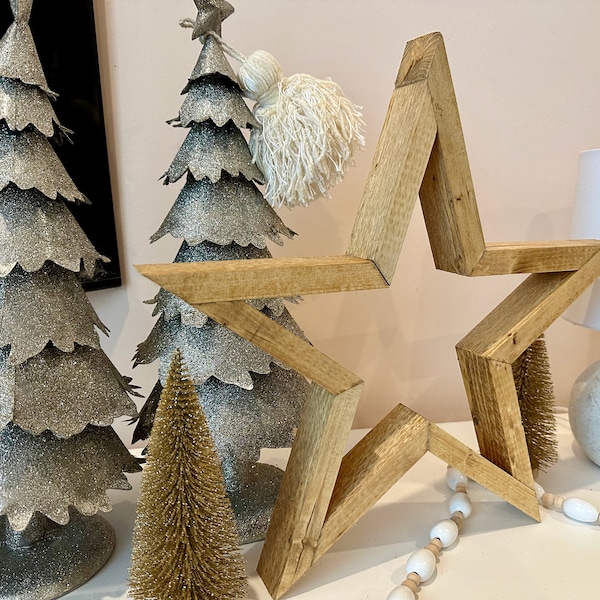 Wooden Star - Etsy