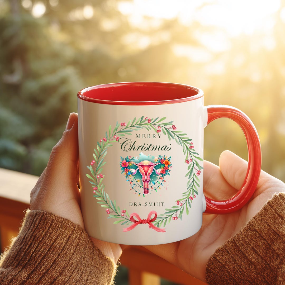 Merry Christmas Obgyn Mug, Gynecology Holiday Gift - Etsy