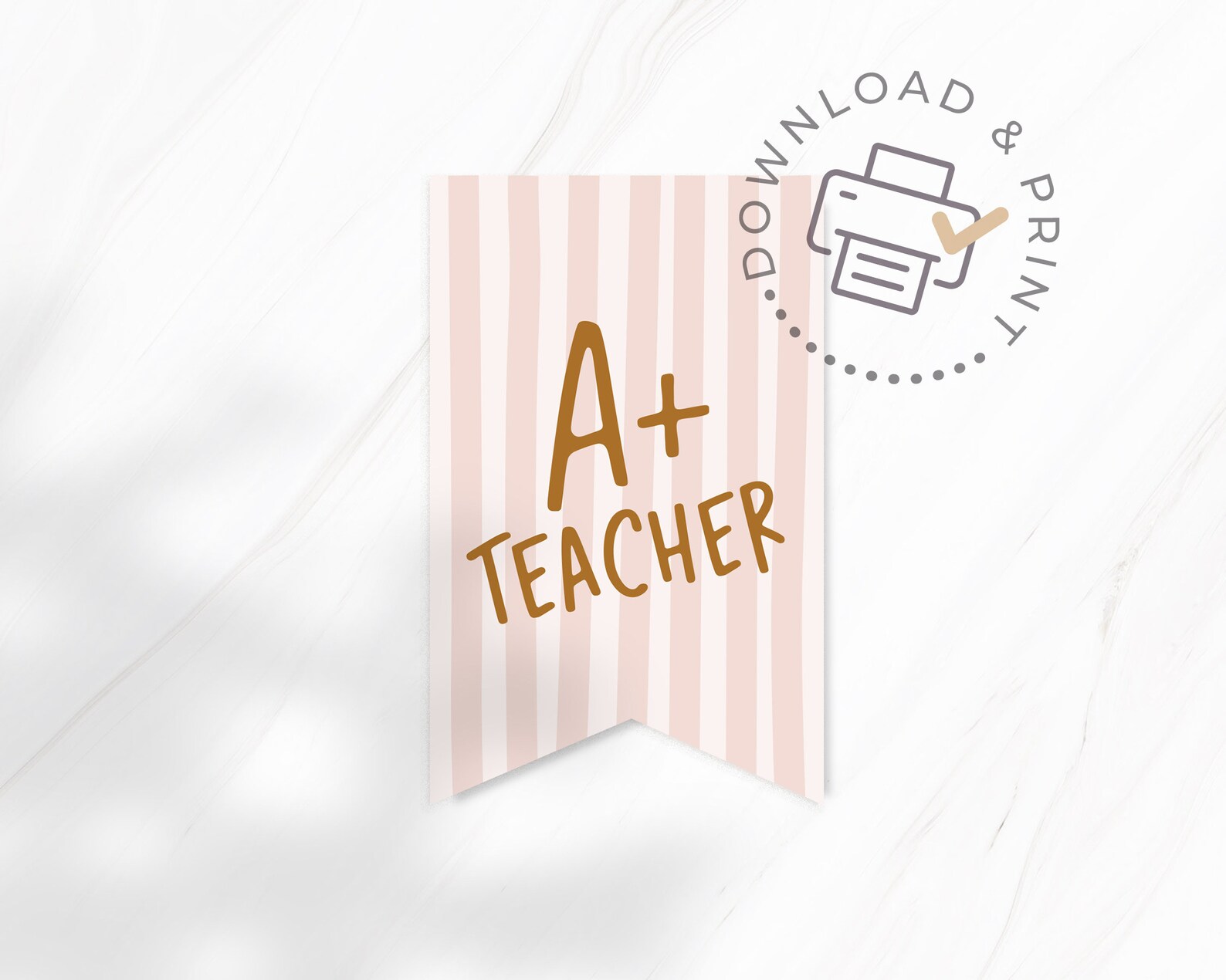 PRINTABLE Teacher Appreciation Gift Tag Sticker Topper Kids School - Etsy