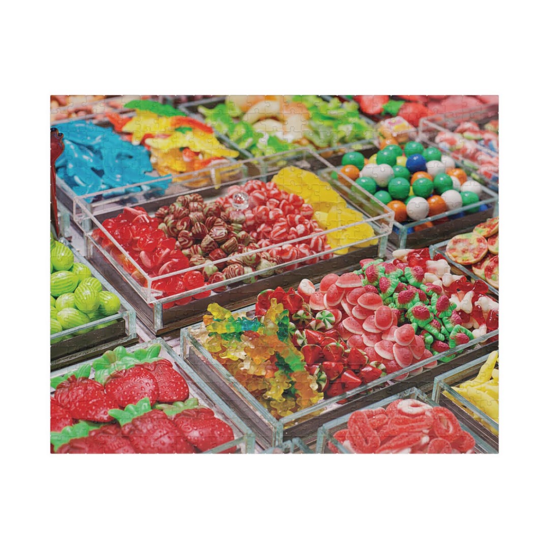 Candy Shop Puzzle, Sweet and Colorful Brain Teasing Fun for Puzzle ...