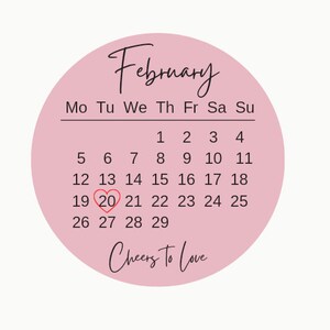 Trending Edible Digital Cake Calendar 2024, Birthday Edible Calendar ...