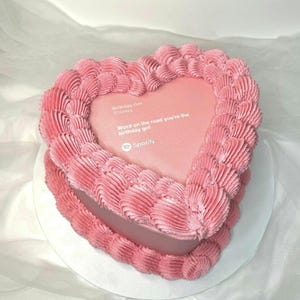 Stormzy Lyrics Heart Cake Topper: Edible Icing Print - Etsy