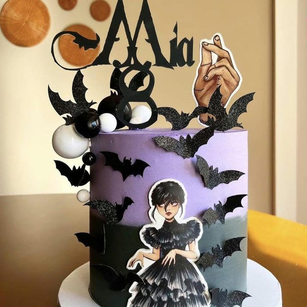 Gothic Cake Topper - Etsy