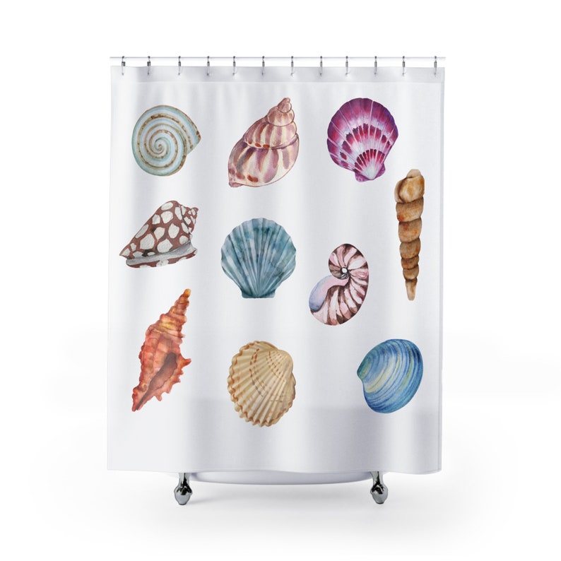 Shell Design, Coastal Bathroom, Seashells, Beach Bath, Coastal Bath ...