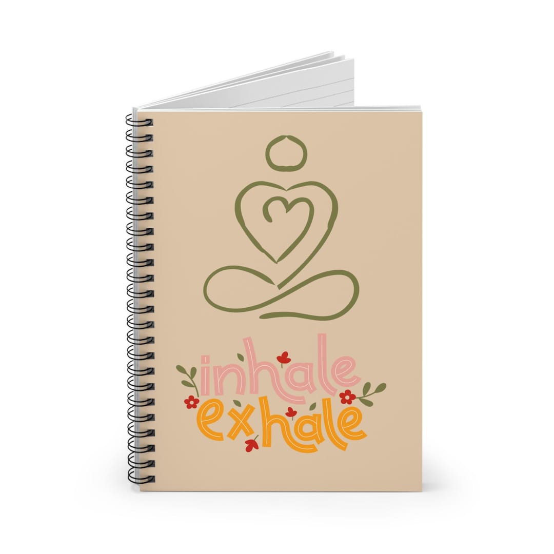 Meditation Spiral Notebook - Inspirational Quotes on Mindfulness ...