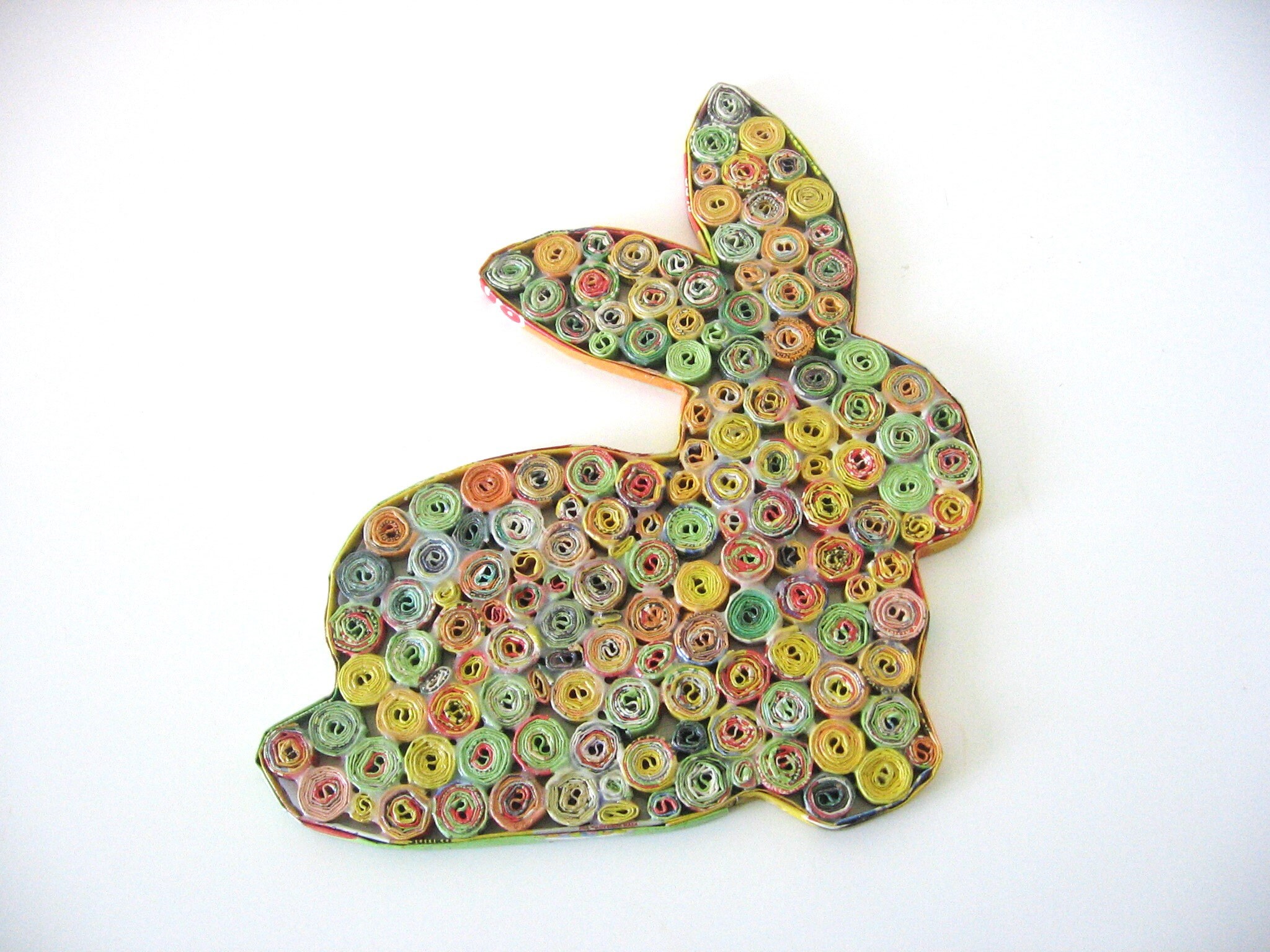 Quilling Rabbit, Quilling, Recycled Paper, Rabbit, Home Decor, Kids ...