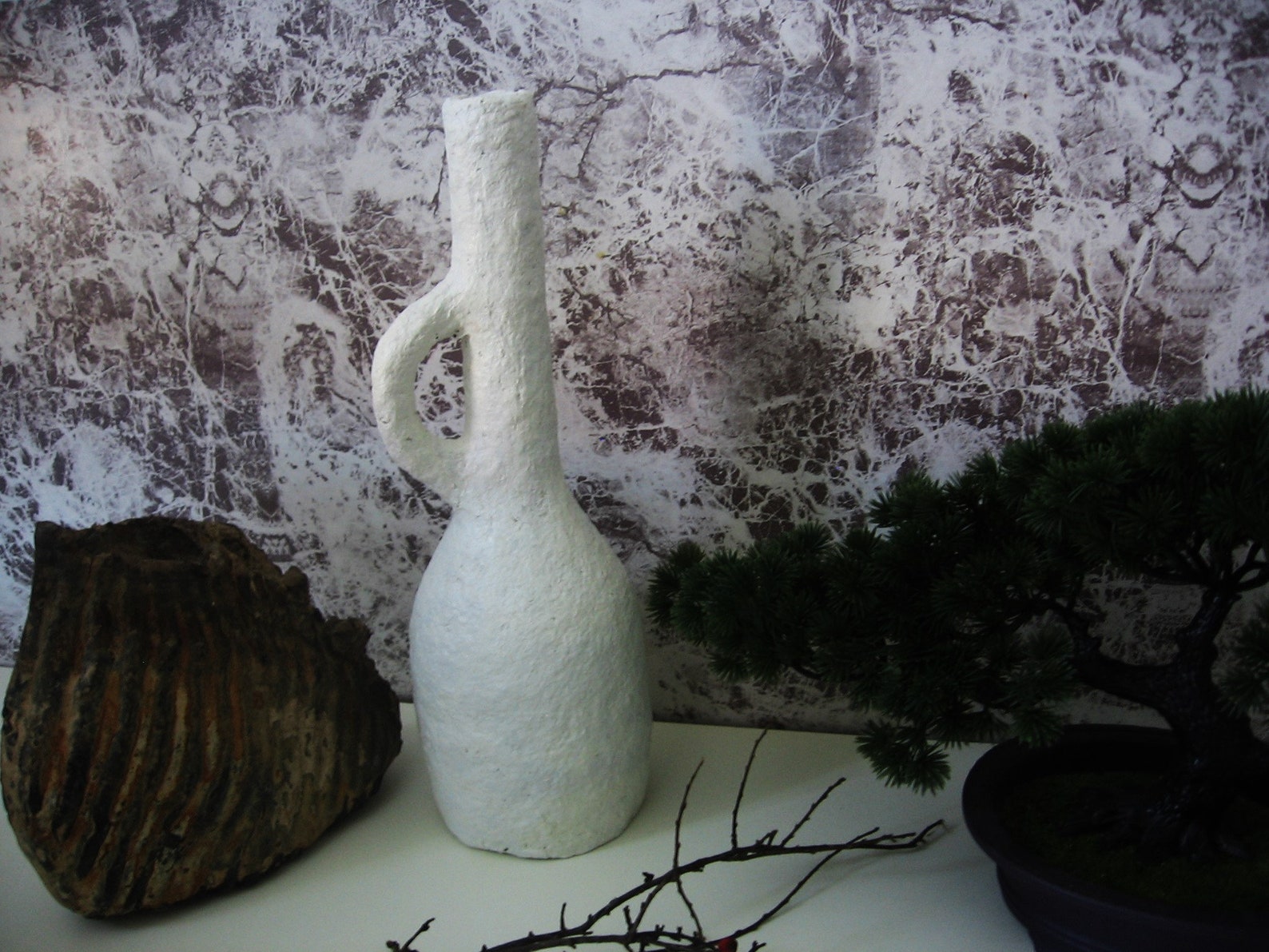 Paper Vase, Paper Mache Vase, Paper Mache, Mache, Paper, Newspaper ...