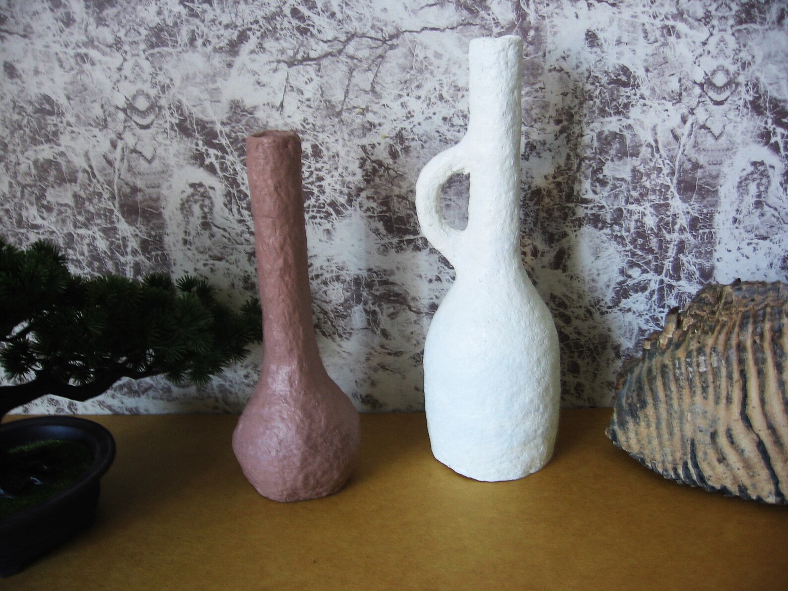 Paper Vase, Paper Mache Vase, Paper Mache, Mache, Paper, Newspaper ...