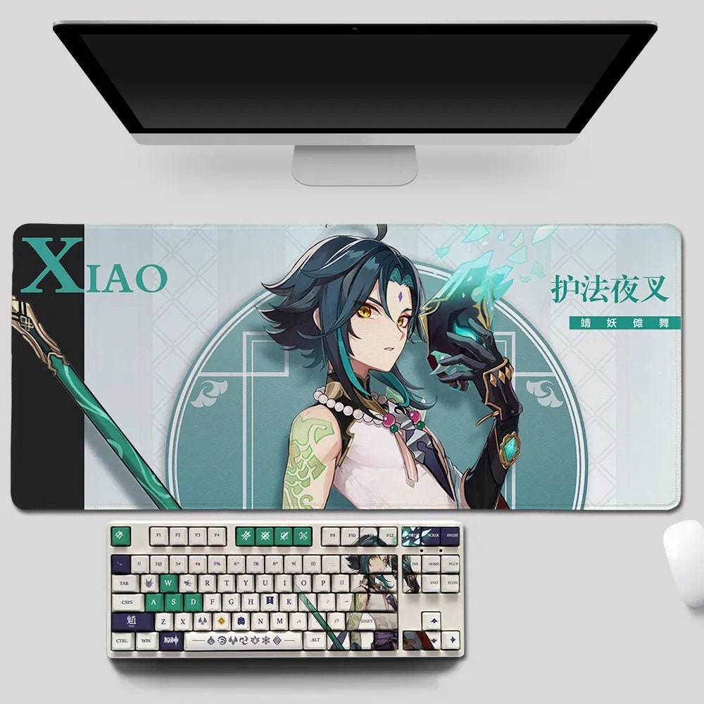 Unleash the Wind: Genshin Impact Theme XIAO Keycaps 108 Keys - Etsy