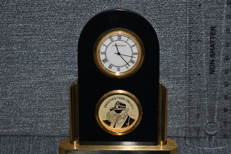 Desk Clock Joe Camel Hamilton Marquis II smoother Than Smooth - Etsy