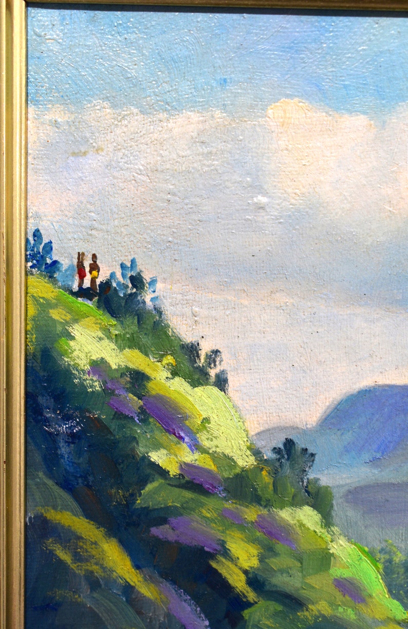 Oil Painting on Canvas "mt. Eke From Honolua Bay" by Artist Stephen ...