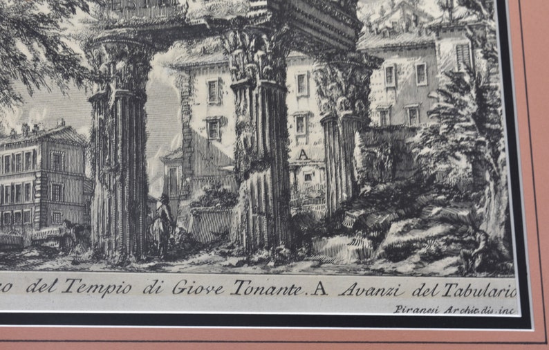 Avanzo Del Propano Del Tempio Di Giove Tonante (remains of the Porch of ...