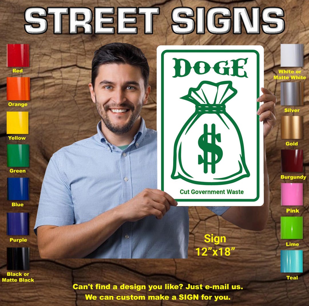 Custom Metal Street Sign: Personalized Road Sign - Etsy