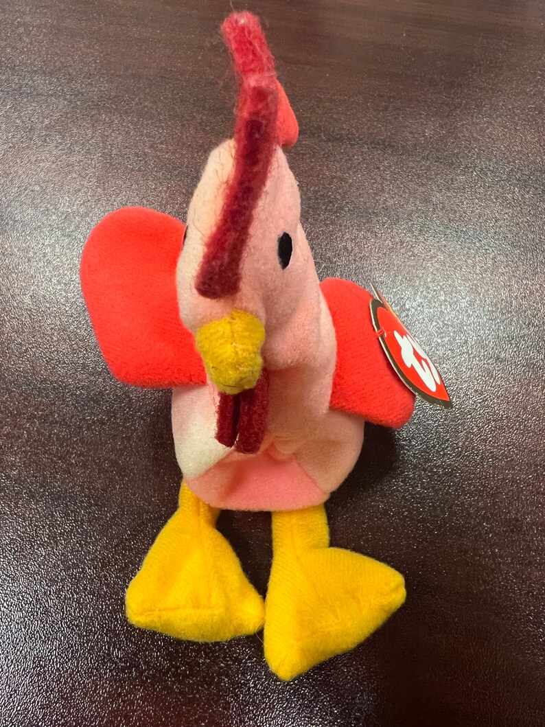 Strut the Rooster Vintage TY Teenie Beanie Baby - Etsy