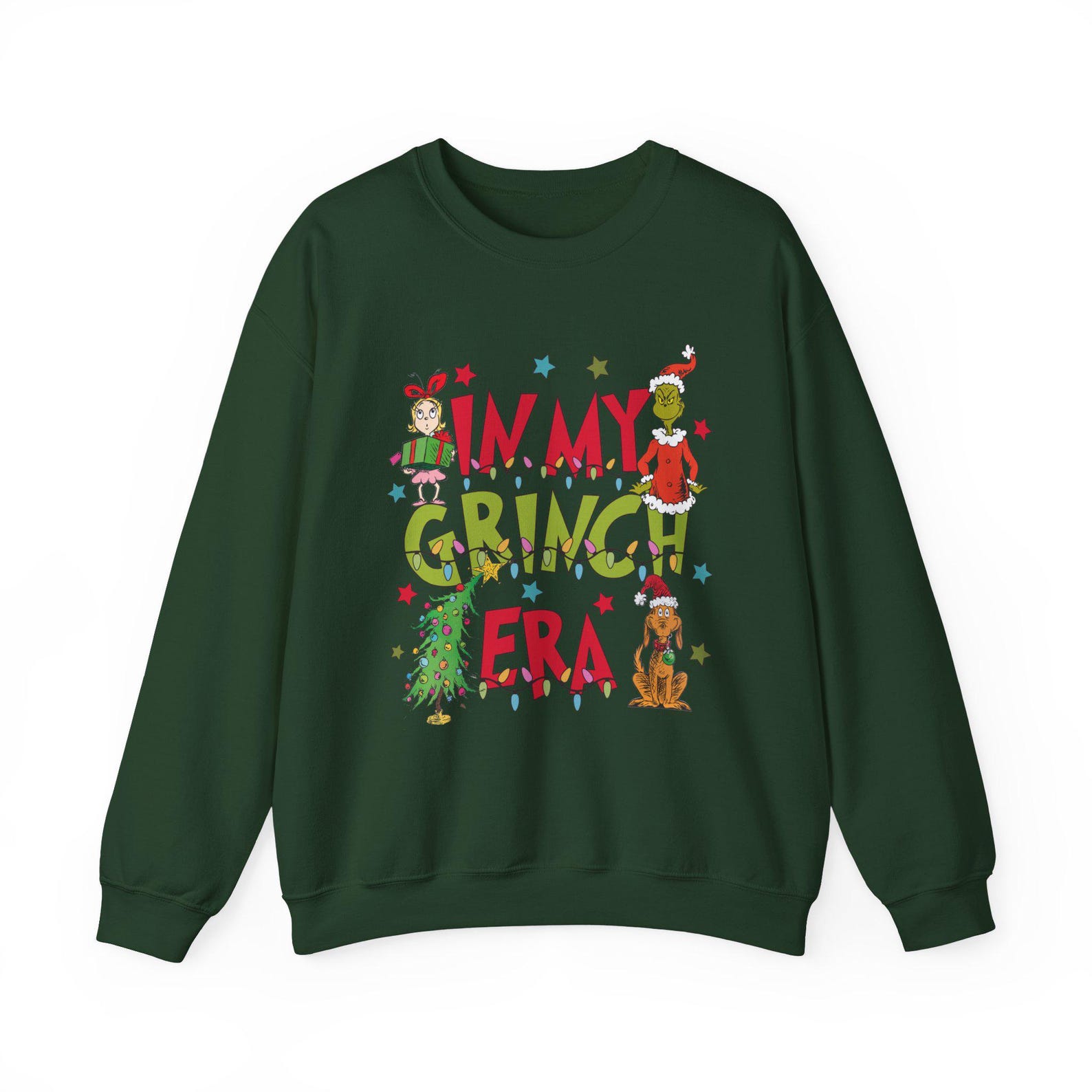 In My Grinch Era Sweatshirt, the Grinch Christmas Sweatshirt, Merry ...