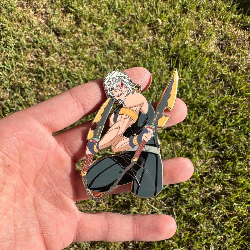 Demon Slayer Pin Pins - Etsy