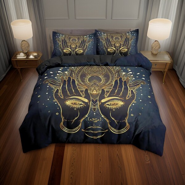 Psychedelic Bedding - Etsy