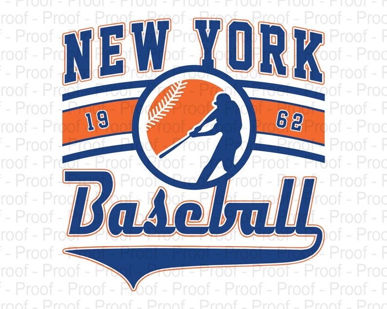 New York Baseball Svgi Mets Baseball Svg Instant Download - Etsy