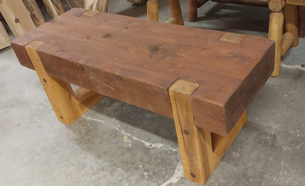 Wood Bench, Outdoor Bench, Rustic Bench, Coffee Table - Etsy
