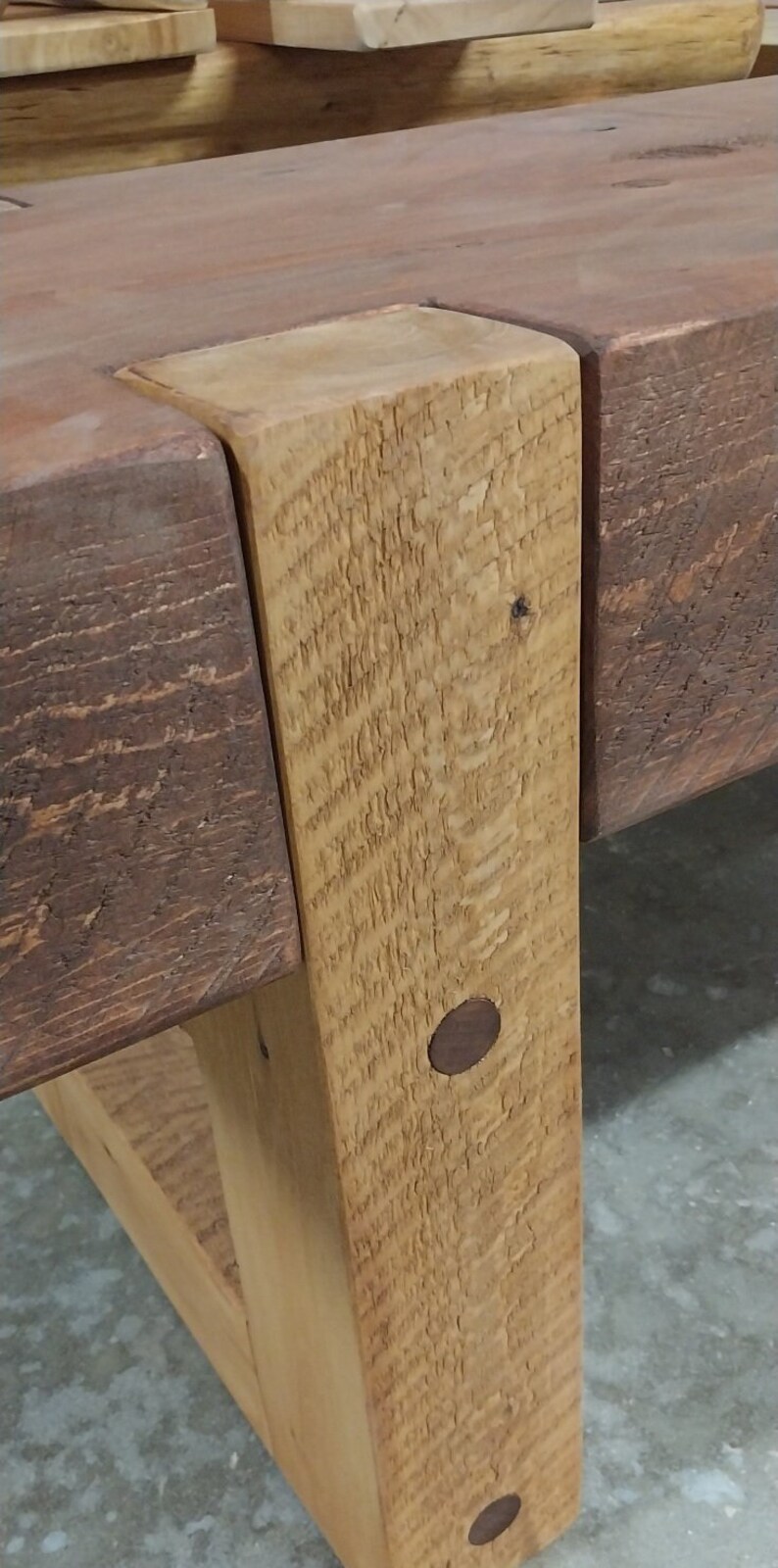 Wood Bench, Outdoor Bench, Rustic Bench, Coffee Table - Etsy