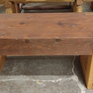 Wood Bench, Outdoor Bench, Rustic Bench, Coffee Table - Etsy