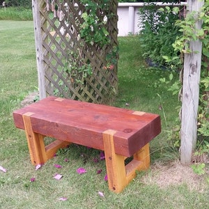 Wood Bench, Outdoor Bench, Rustic Bench, Coffee Table - Etsy