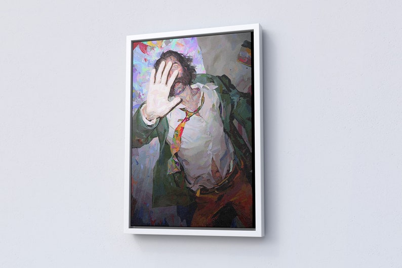 Disco Elysium Poster I Revachol Wall Art I Premium Canvas Print I Game ...