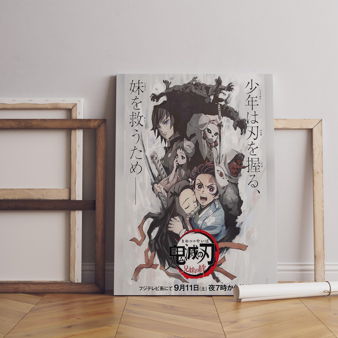 Anime Canvas Wall Art, Japanese Canvas Wall Art, Japanese Art Canvas ...