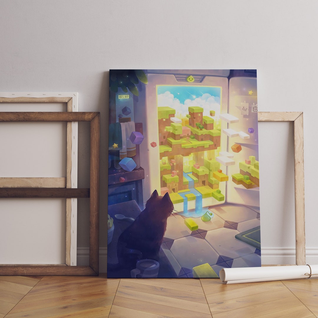 Minecraft I Wall Art Minecraft I Poster Gamei Minecraft Poster Home ...
