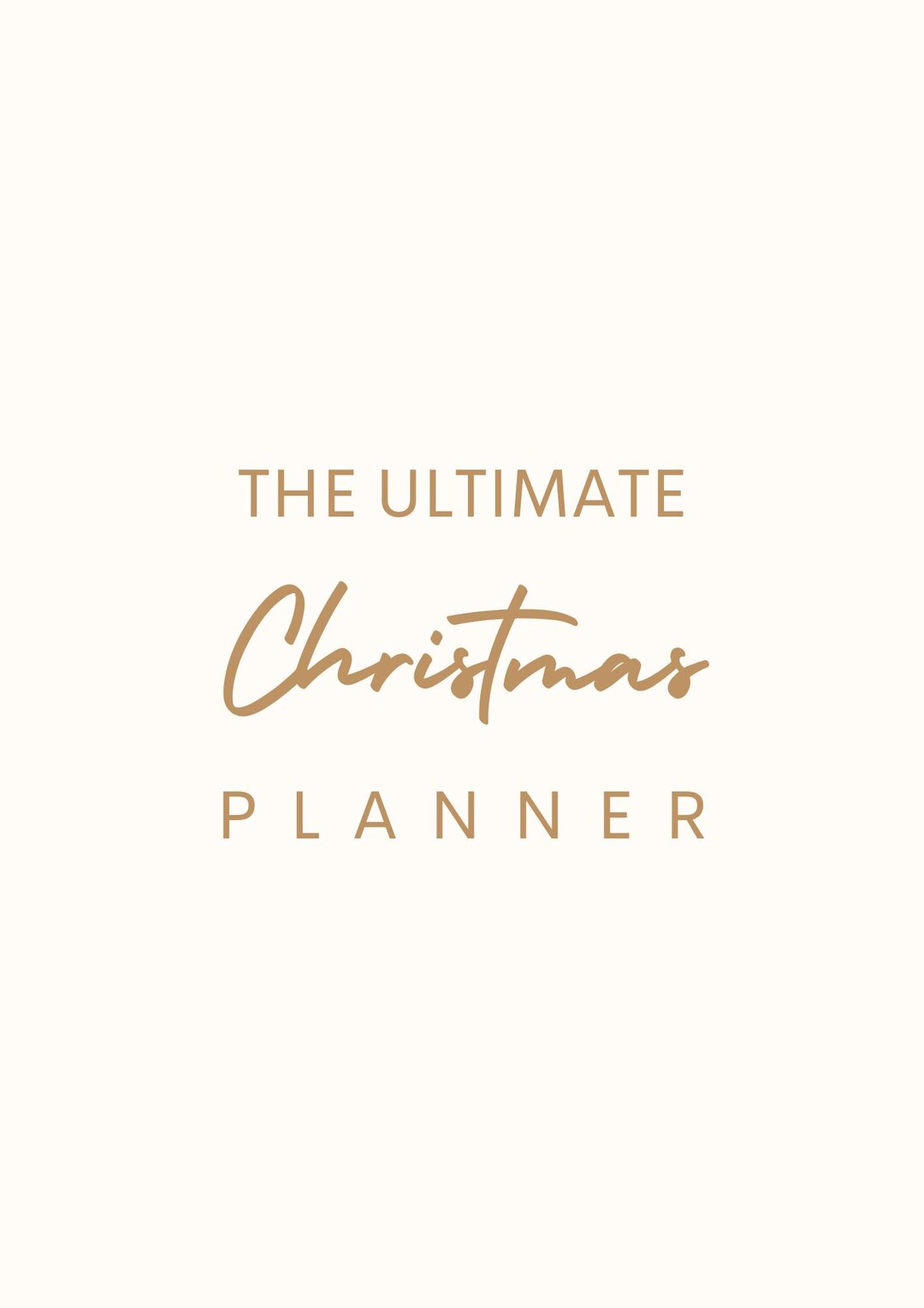 The Ultimate Holiday Planner Printable Christmas Organization Kit - Etsy
