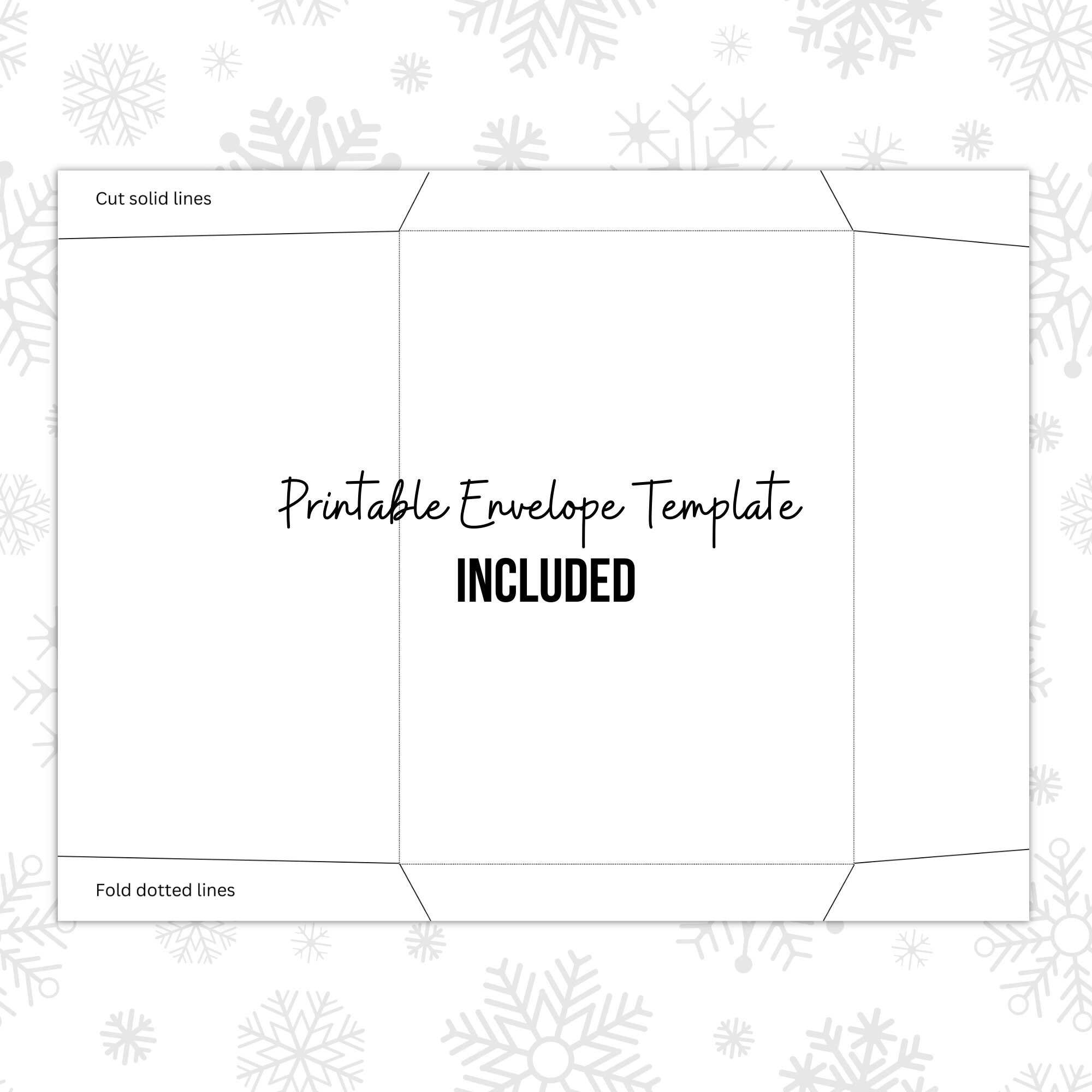 Printable Christmas Card Blue Christmas Card Digital - Etsy