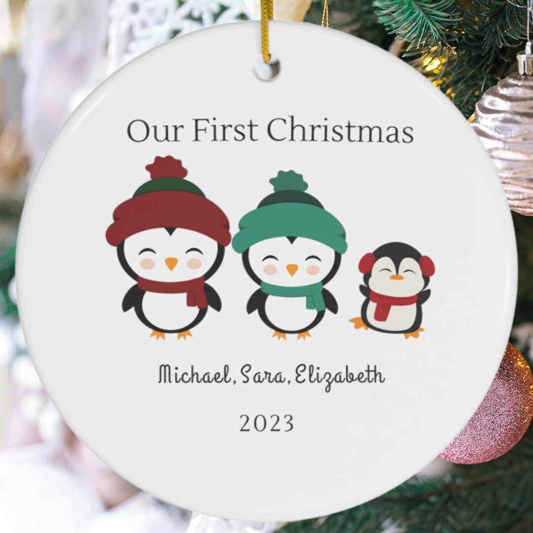 Baby's First Christmas Ornament, 1st Christmas Together, Baby's First ...