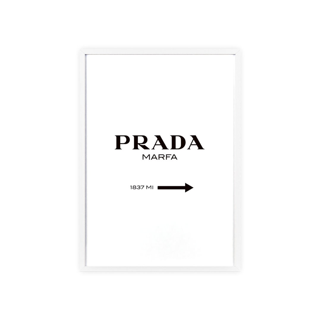 Prada Marfa 1837 Ml Poster Prada Marfa Art Prada Marfa Glass - Etsy
