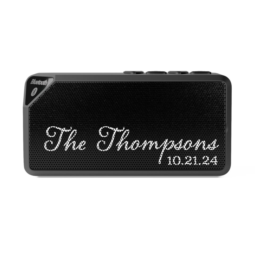 Personalized Wedding Name/date Jabba Bluetooth Speaker for Couples Gift ...