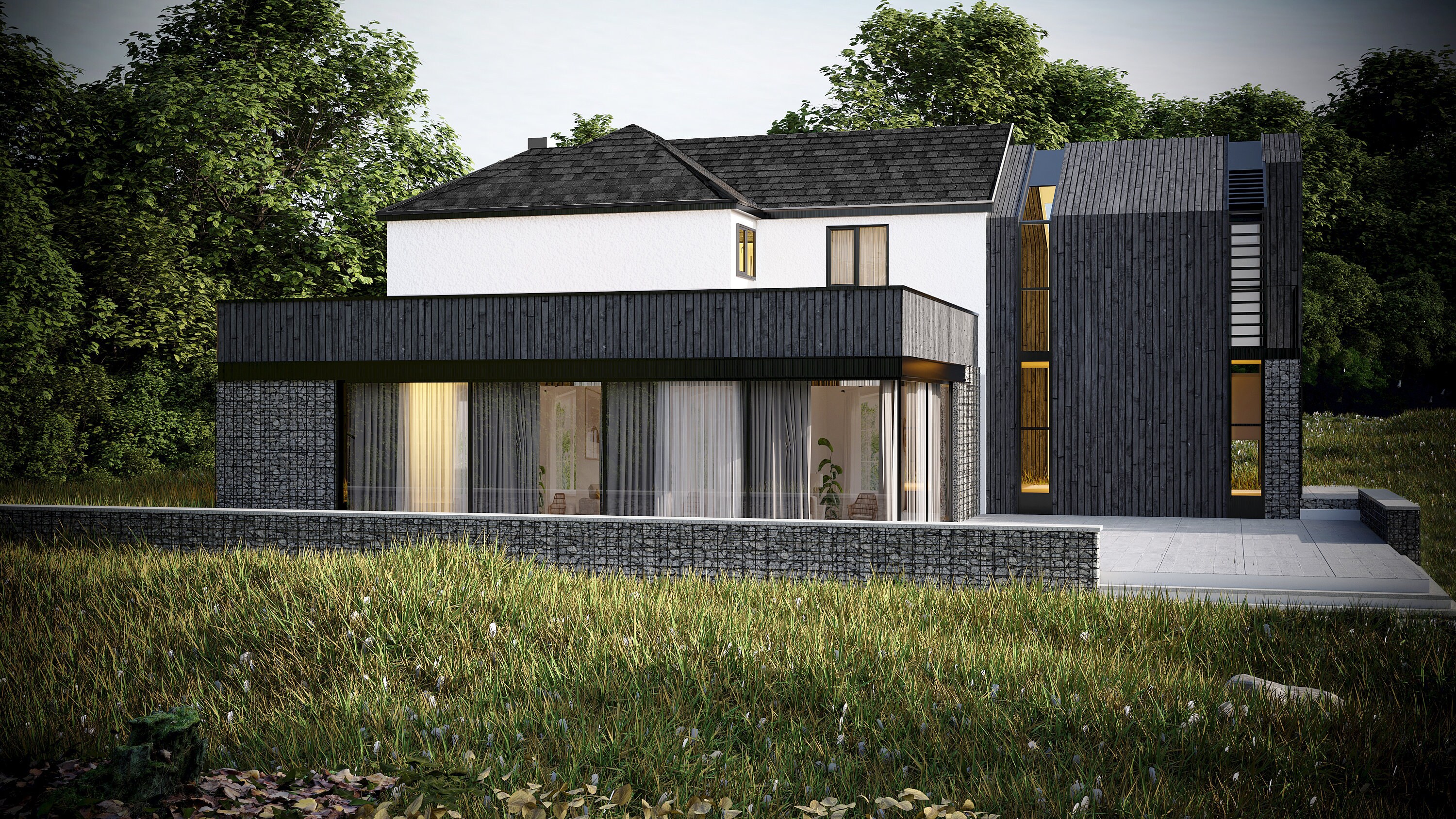 House Visualization and Rendering, Architectural Rendering, Exterior ...